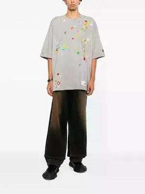 Mihara Yasuhiro Price Tag Sticker Printed T-shirt