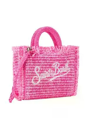 MC2 SAINT BARTH Micro Vanity Logo-embroidered Tote Bag