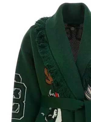 Alanui Looney Tunes Cardigan - Green