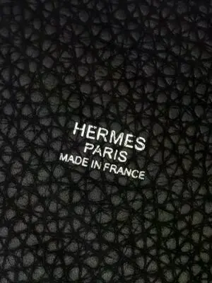 Hermès Clemence Picotin Lock 22 Handbag - Black