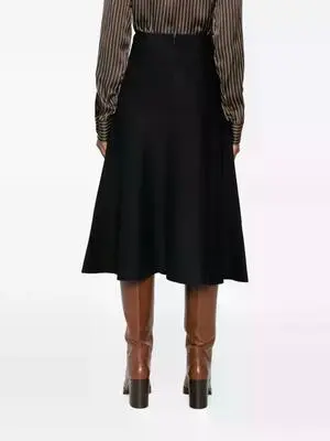 Moncler Logo-patch Midi Skirt