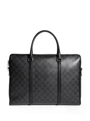 Gucci Gg-supreme Briefcase - Black