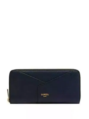 LANCEL Enveloppe Zip-around Wallet - Blue