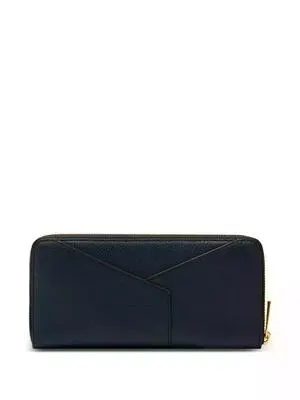 LANCEL Enveloppe Zip-around Wallet - Blue