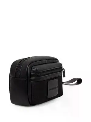 Armani Exchange Logo-patch Wash Bag