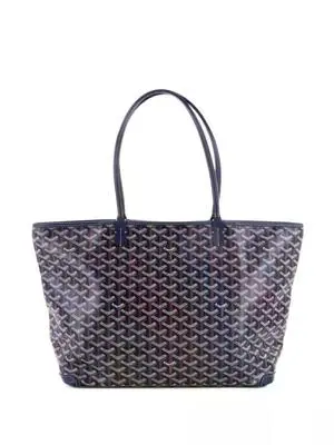 Goyard Artois Tote Coated Canvas Mm Shoulder Bag - Blue
