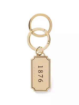 LANCEL 1876 Plaque Keyring