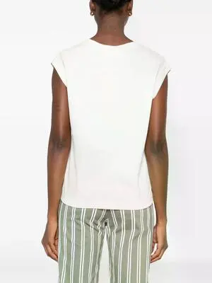 MAISON123 Lyna V-neck Sleeveless Tank Top - Neutrals