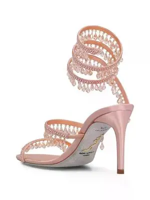 Rene Caovilla Cleo Crystal-embellished Sandals