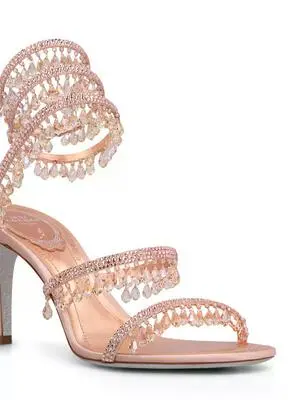 Rene Caovilla Cleo Crystal-embellished Sandals