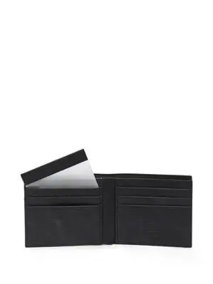LANCEL Leon Grained Leather Wallet