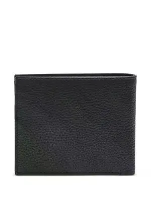 LANCEL Leon Grained Leather Wallet - Black