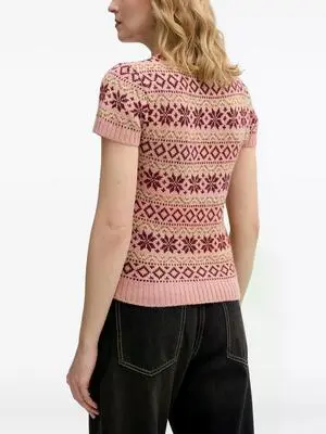 BENETTON X Stranger Things Patterned Sweater