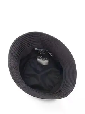 Prada 2000s Re-nylon Triangle-logo Bucket Hat