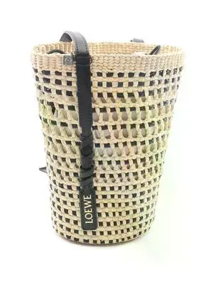 Loewe 2020-2026 Raffia Blade Pocket Shoulder Bag