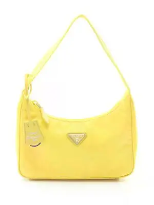 Prada 2013-2026 Mini Tessuto Re Edition 2000 Shoulder Bag - Yellow