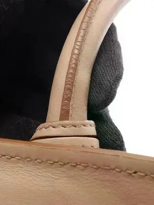 Prada Saffiano And City Calf Esplanade Satchel - Brown