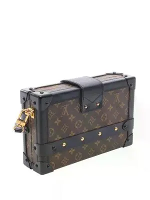 LOUIS VUITTON 2014 Monogram Petite Malle Crossbody Bag