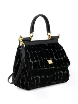 Dolce & Gabbana Sicily Leopard-pattern Shoulder Bag