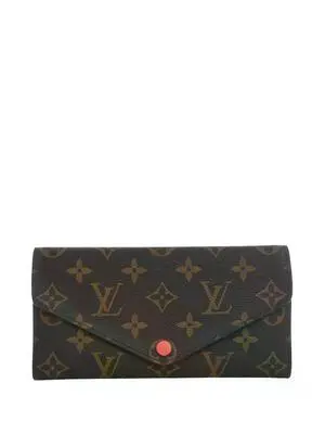 LOUIS VUITTON 2015 Monogram Josephine Wallet Long Wallets - Brown