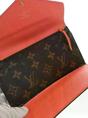 LOUIS VUITTON 2015 Monogram Josephine Wallet Long Wallets