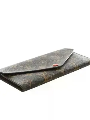 LOUIS VUITTON 2015 Monogram Josephine Wallet Long Wallets