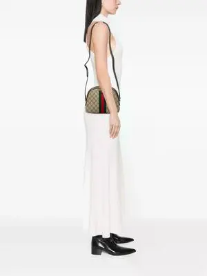 Gucci Ophidia Gg Supreme Web Dome Crossbody Bag