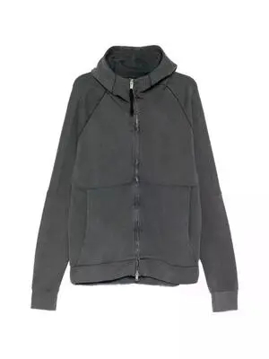 THOM KROM Panelled Hooded Jacket - Grey