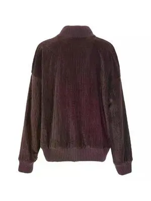 KRISTINA TI Corduroy-effect Button-up Jacket