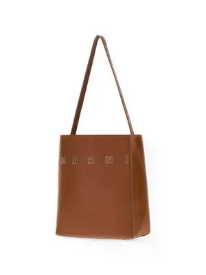 Marni Embroidered-logo Tote Bag