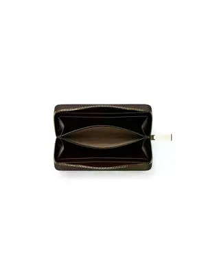 Michael Kors Small Logo And Leather Wallet