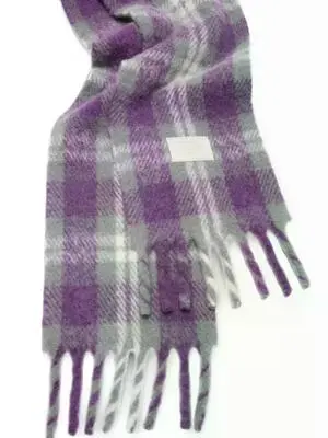 Acne Studios Fringed Alpaca-wool Scarf