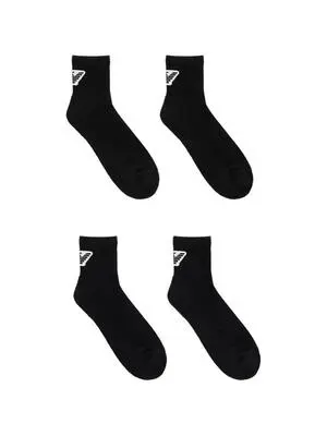 Emporio Armani Logo Ribbed Socks Set