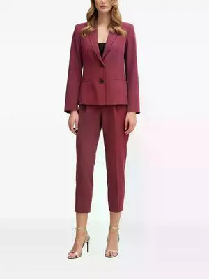 Sisley Pleated Cropped Trousers