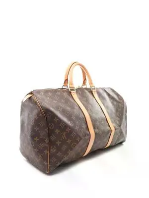 LOUIS VUITTON 2002 Monogram Keepall 50 Travel Bag