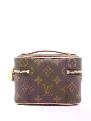 LOUIS VUITTON 2021-2026 Monogram Nice Nano Case Vanity Bag