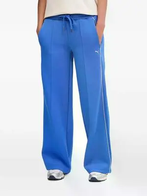 PUMA T7 Piped Drawstring Track Pants - Blue