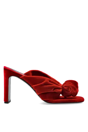 ROTATE BY BIRGER CHRISTENSEN Velvet Heeled Mules