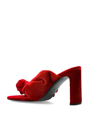 ROTATE BY BIRGER CHRISTENSEN Velvet Mules - Red