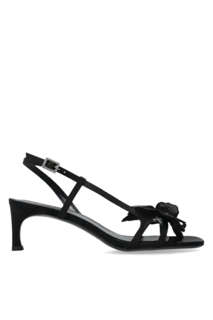 ROTATE BY BIRGER CHRISTENSEN Heeled Sandals - Black