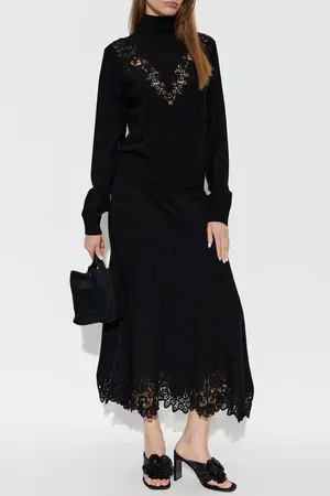 ROTATE BY BIRGER CHRISTENSEN Satin Heeled Mules