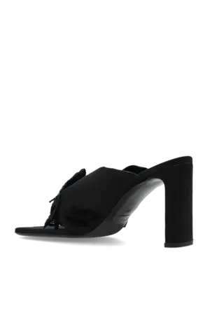 ROTATE BY BIRGER CHRISTENSEN Embellished Floral Mules