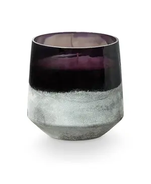 ILLUME Beautifully Done Baltic Glass Candle, Blackberry Absinthe, 13 Oz - Black