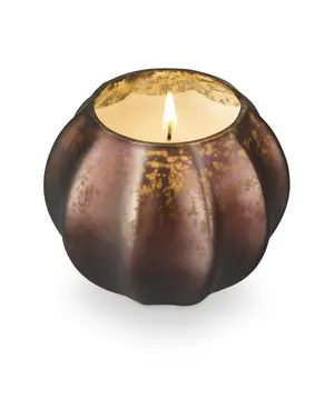 ILLUME Midnight Pumpkin Mercury Pumpkin Candle, 8.6 Oz