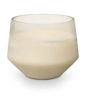 ILLUME Large Baltic Glass Candle, 31.4 Oz - White