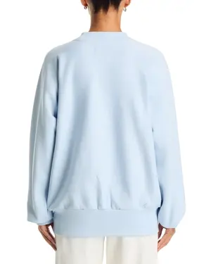 LATE CHECKOUT Ritz Carlton Logo Graphic Cotton Sweatshirt