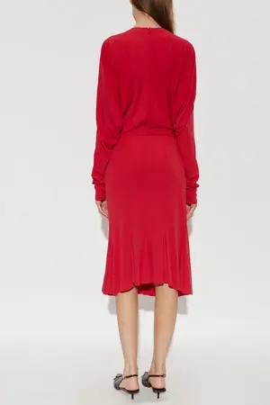 Jacquemus Losange’ Long-sleeved Dress