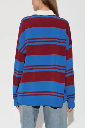 P.E Nation Strata" Long Sleeve Polo