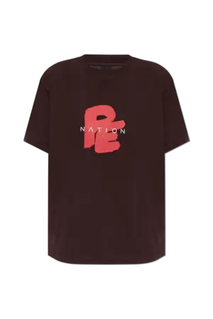 P.E Nation T-shirt "tidal - Brown