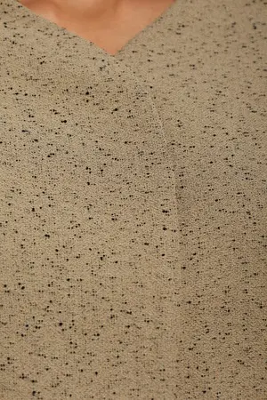 Jacquemus Ovalo' Cotton Blend Blazer With Micro-dot Pattern